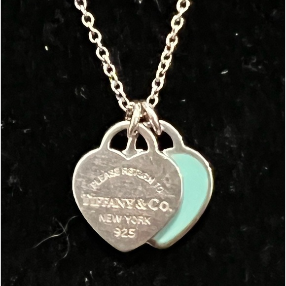 Tiffany & Co. | Jewelry | Return To Tiffany Tiffany Co 925 Blue Double ...